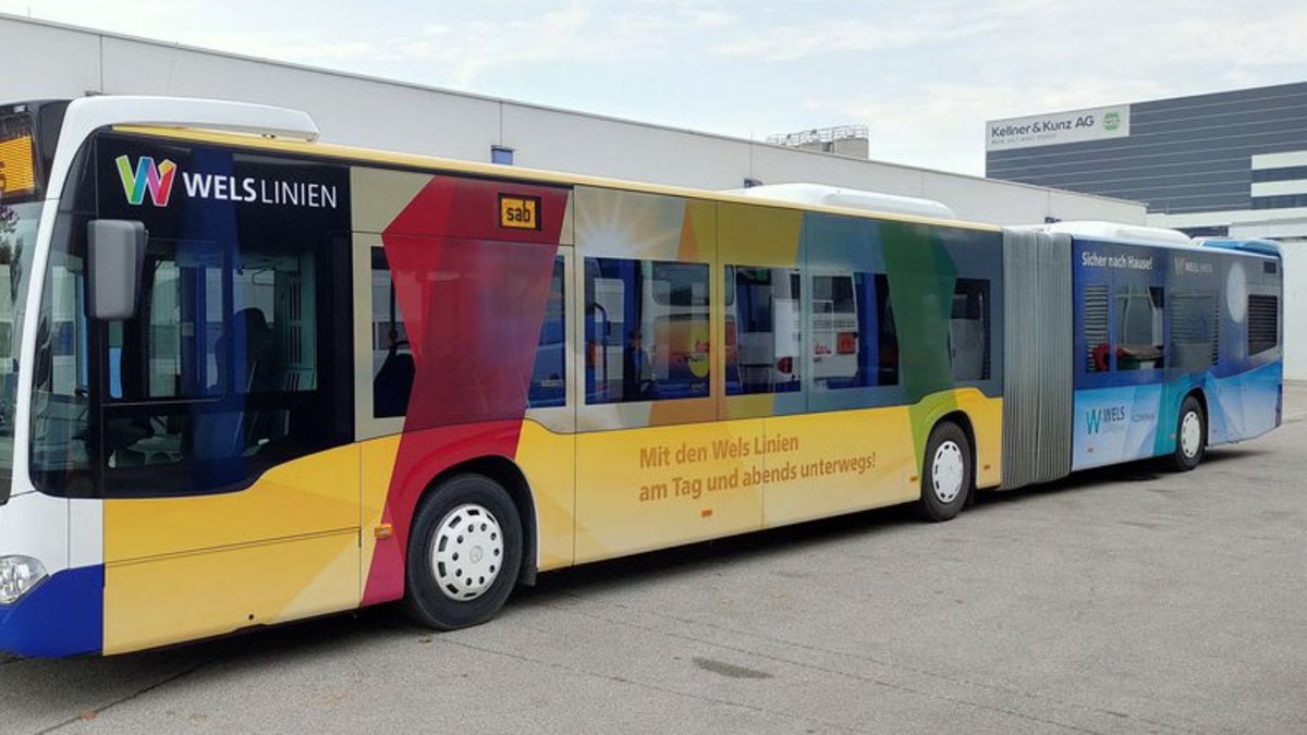 Bus- und Plakatwerbung | Wels Linien